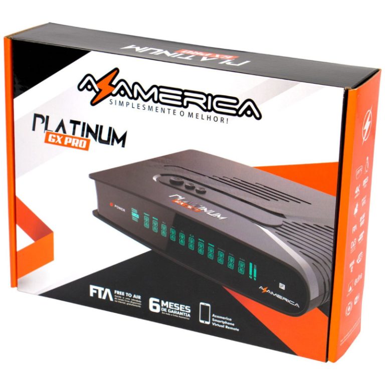 RECEPTOR SATELITAL AZ-AMERICA PLATINUM GX PRO UHD WI-FI TWIN – AZ ...